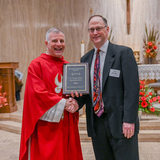 Congratulations to Father Kenneth A. Riley, JCL - The Catholic Key